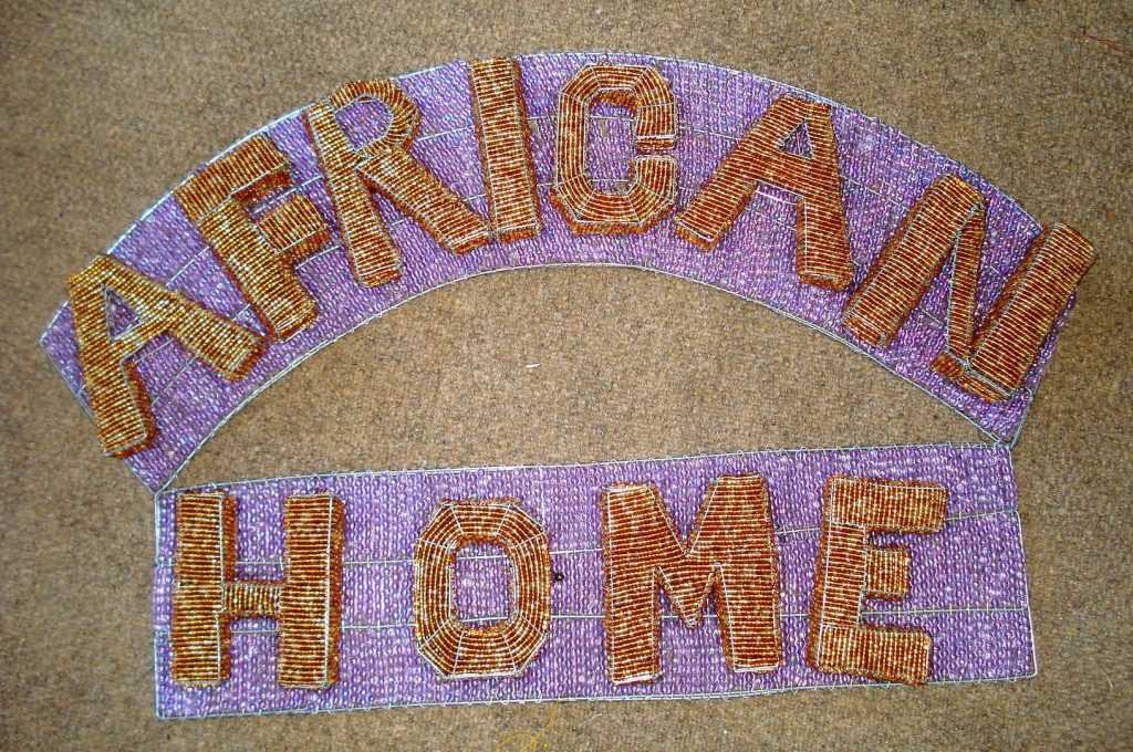 Customised Signage - African Home